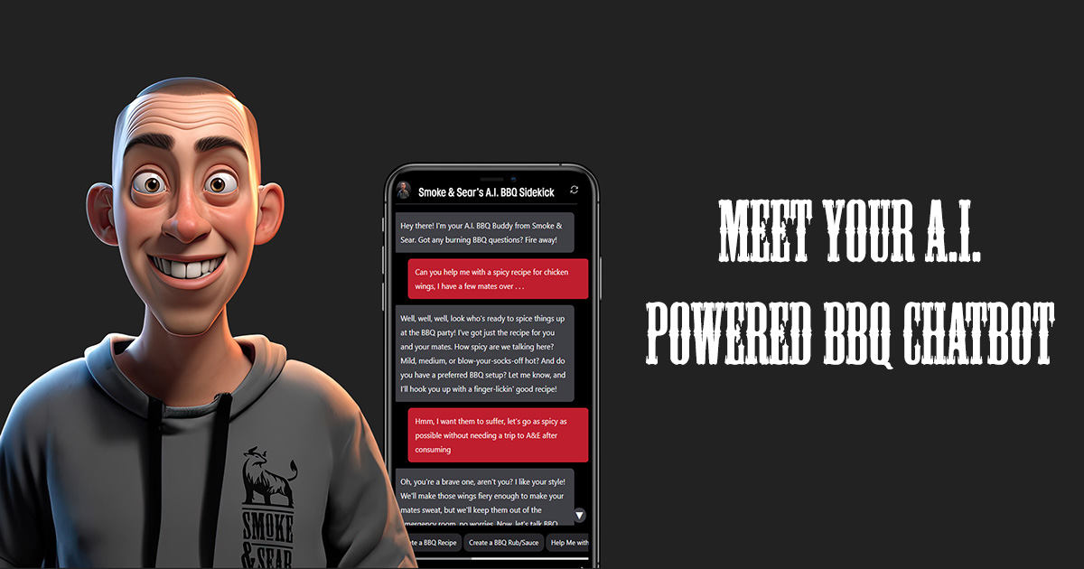 Meet Sizzle – Your AI-Powered BBQ Assistant - Smoke & Sear - BBQ ...